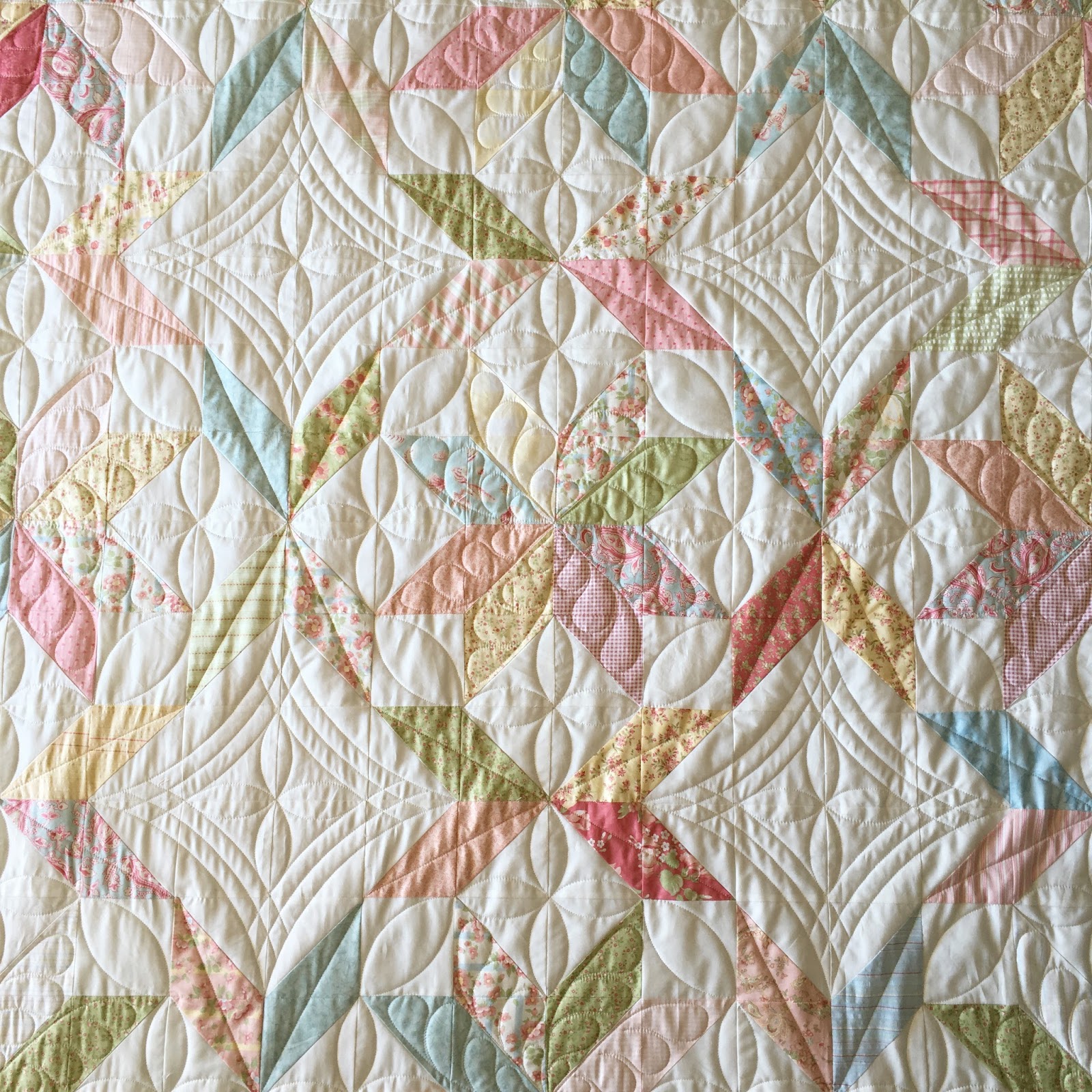 Quilting It: Beth's beautiful "Fresh" quilt!