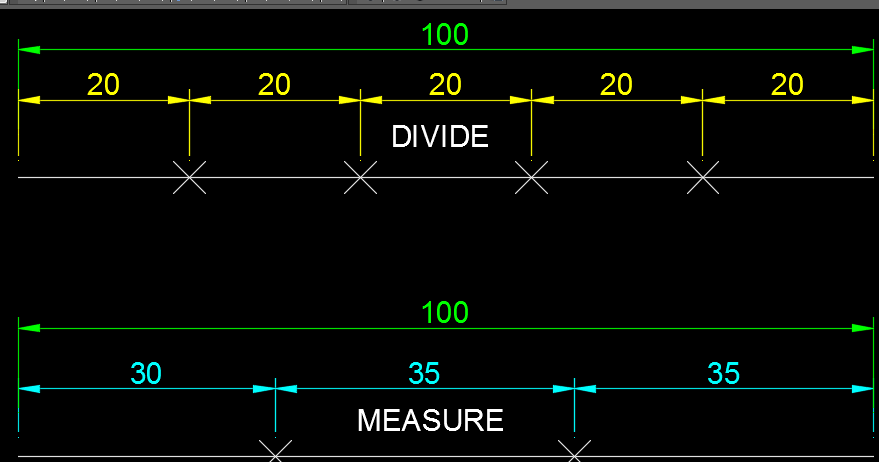Cara Divide dan Measure Di Autocad ~ Dizar Smart