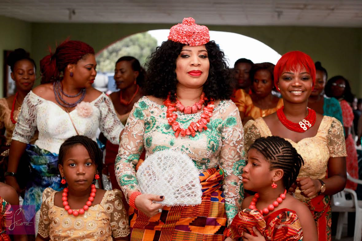 Official photos from Monalisa Chinda's traditional wedding