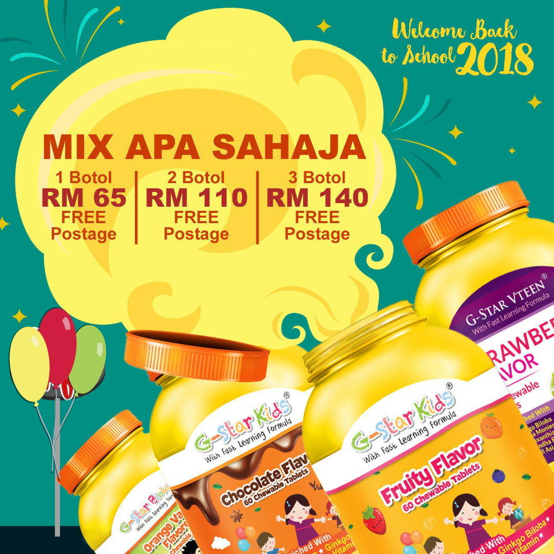 G-STAR BIOKARE Tambah Imuniti Anak Anda: G STAR BIOKARE - Vitamin ...