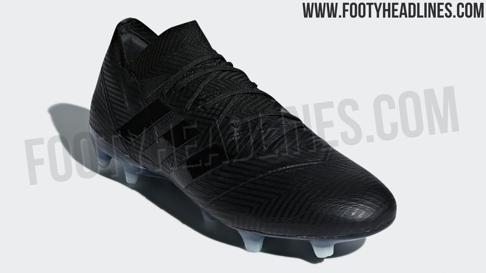 Futuristic Adidas Nemeziz 18 Shadow Mode Boots Leaked - Footy Headlines