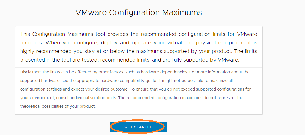 Virtualization The Future: VMware Configuration Maximums Tool - New Tool Alert