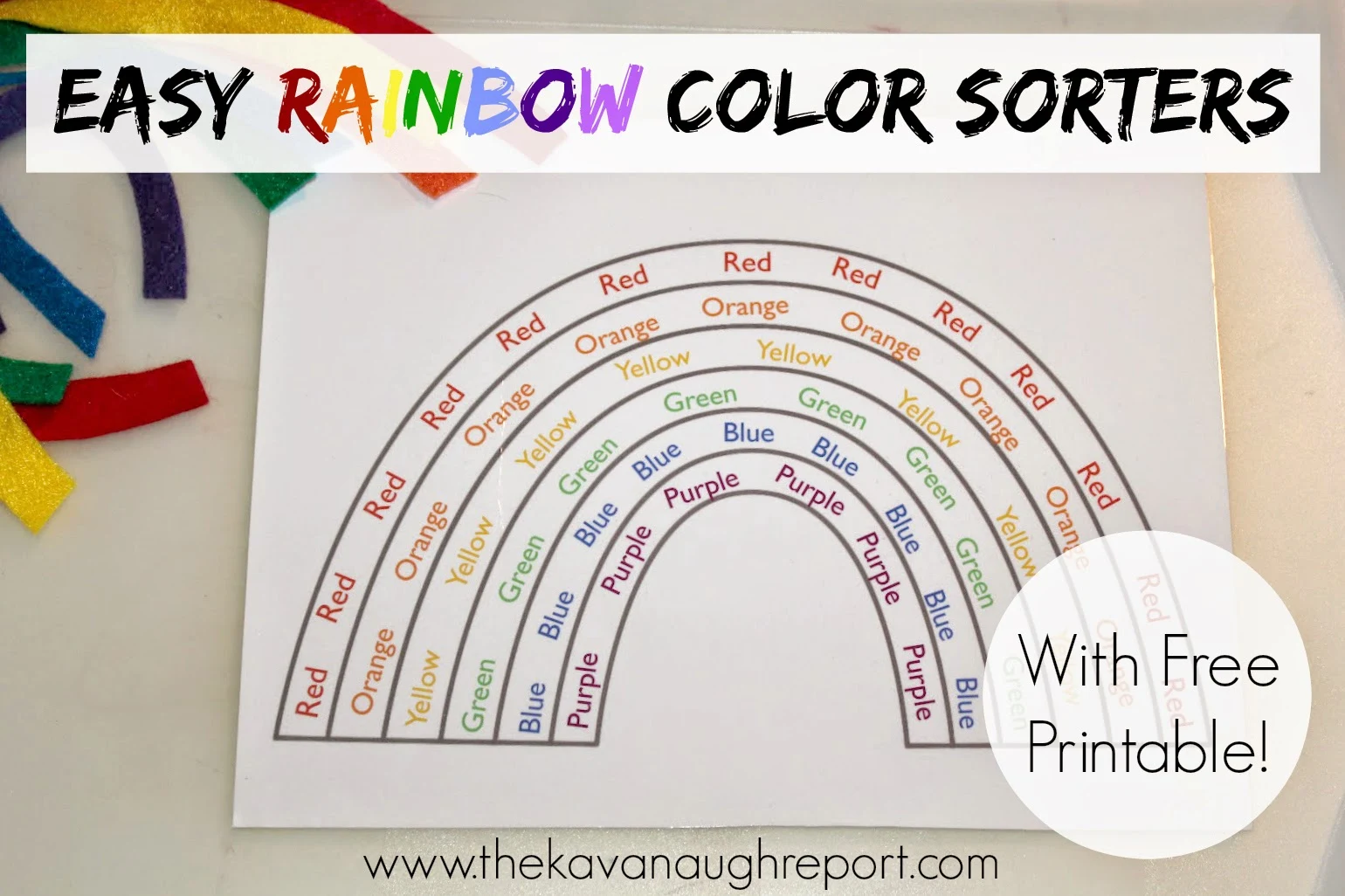 Rainbow Color Sorters