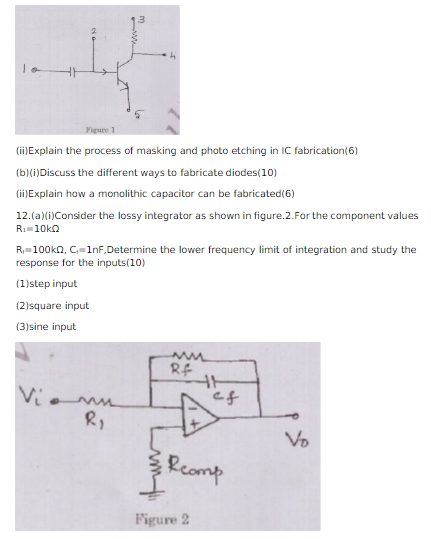 EE6303 Linear Integrated Circuits and Applications Nov Dec 2014 ...
