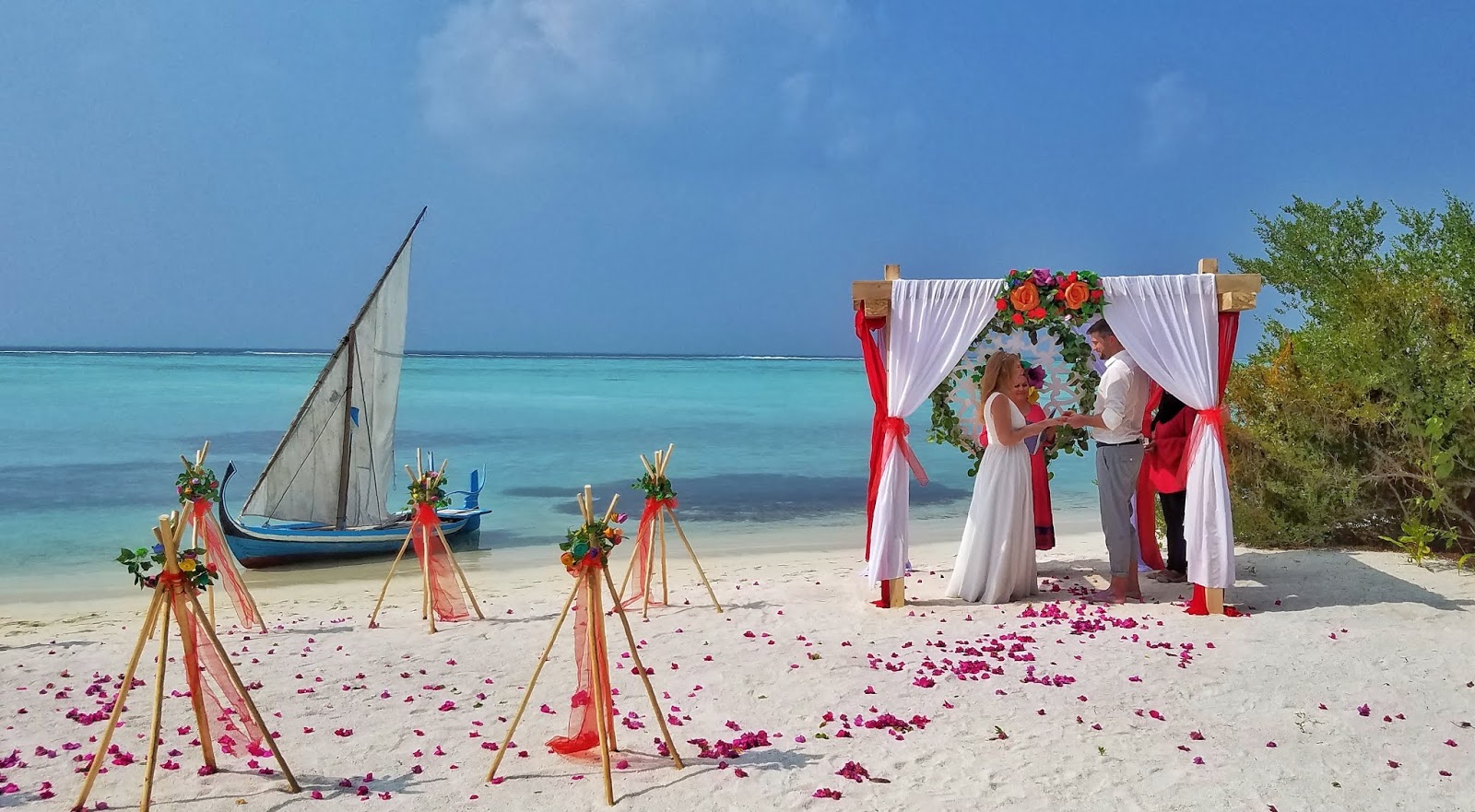 Ślub na Malediwach * wyspa F. Nilandhoo * [Dzienniki Typelka - na ...