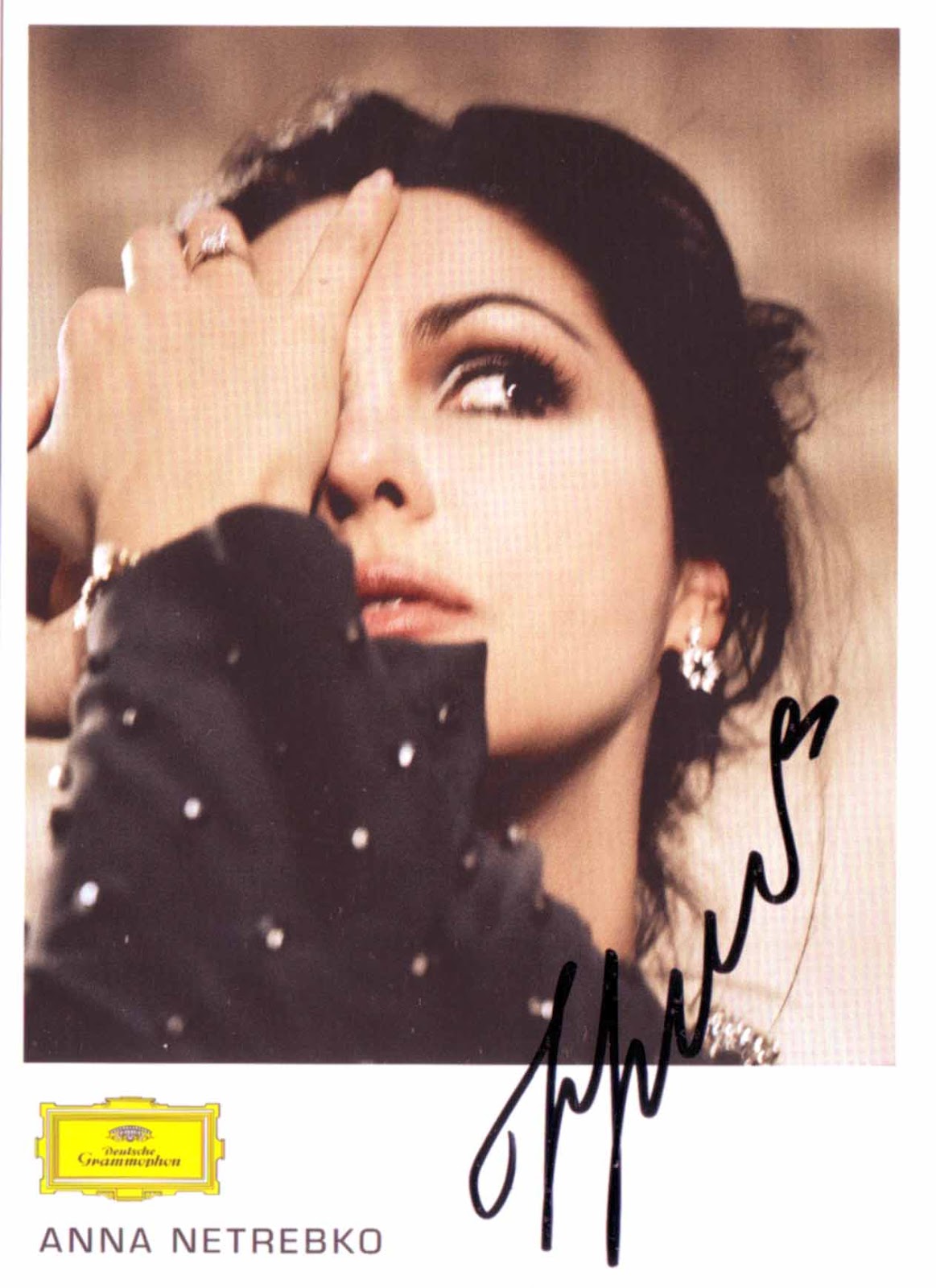 The King Karl I of Romania Autograph Museum: Anna Netrebko