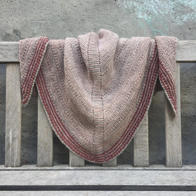 Mit Sjal - En gratis strikkeopskrift på et begyndervenligt sjal ...