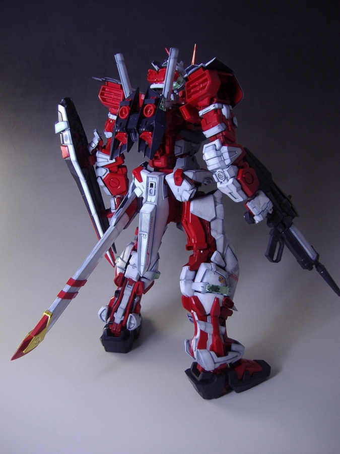 Painted Build: PG 1/60 Gundam Astray Red Frame