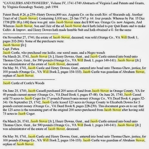 Jacob Stover (1688-1741) » Genealogy Ludwig » Genealogie Online