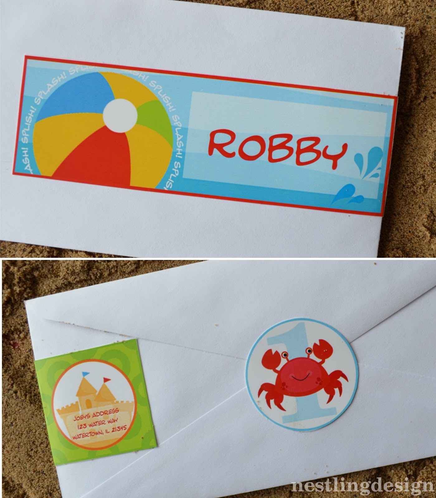 Nestling: Beach Ball Pool Party Reveal! {New to the Shop}