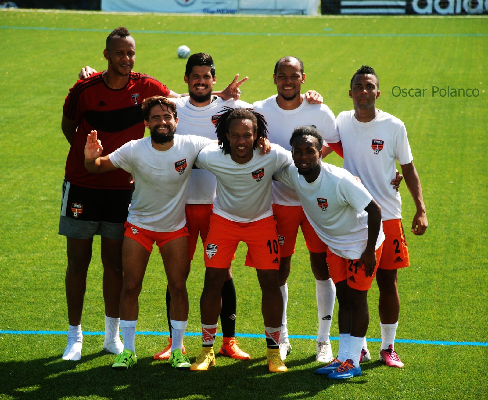 Oscar Polanco estuvo en los entrenamientos del Cibao FC, habló con el ...