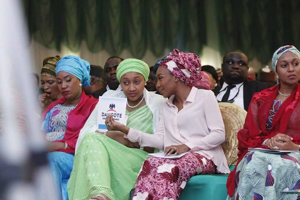 Photos: Aisha Buhari unveils Nigeria Rebirth Art Project