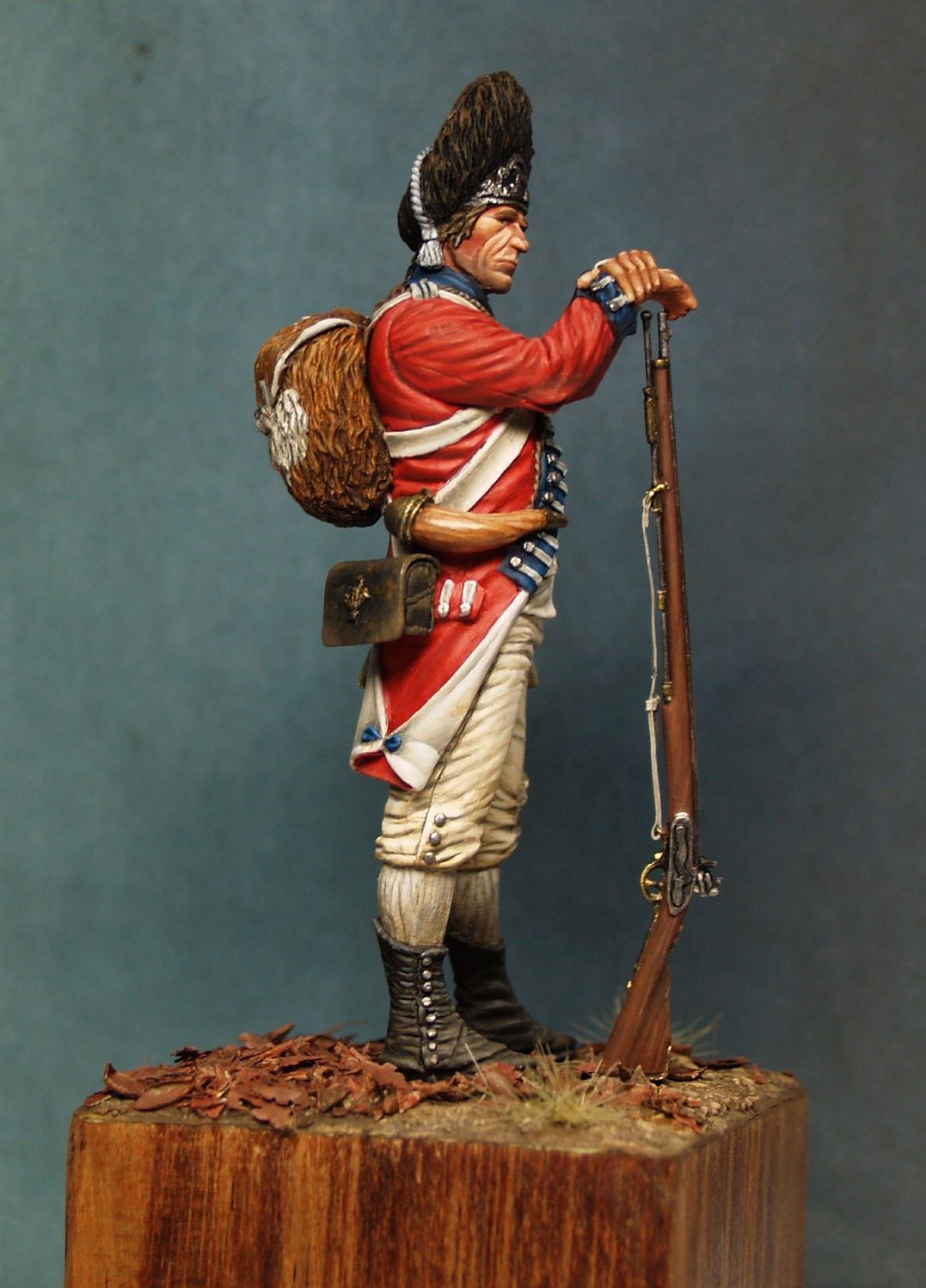 Miniatures, Paint and History: 23rd Welsh Fusilier AWI 75mm