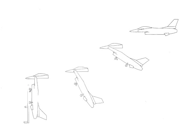 What's On First: Convair XFY-1 Pogo F-16 And other Tail Sitter VTOL