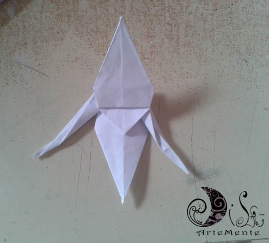 DiLù Artemente: Modello & Creo . . . Origami Gru Tutorial. Parte II