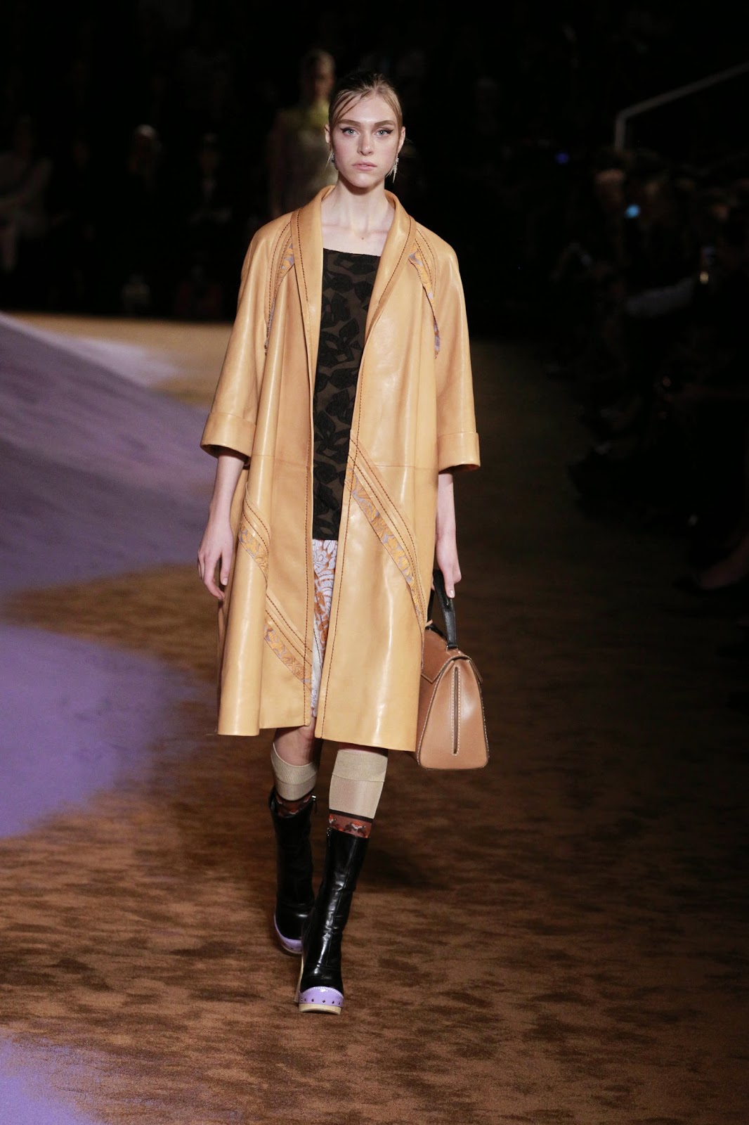 Reimagining and Rejuxtaposing the 70s ... Prada SS2015 Collection