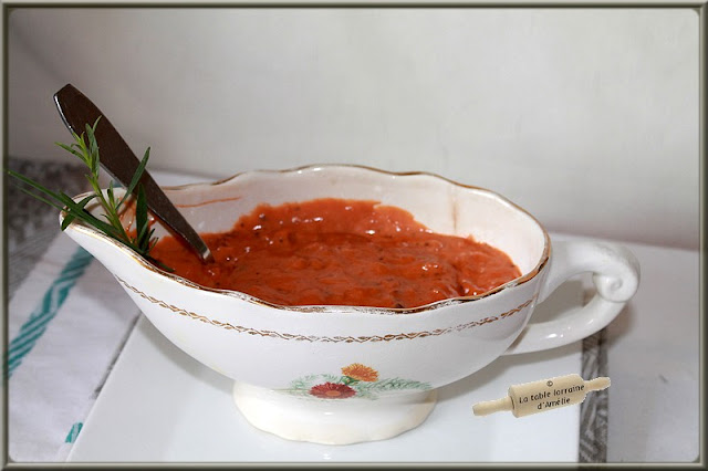 LA TABLE LORRAINE D'AMELIE: Sauce bourguignonne au Thermomix