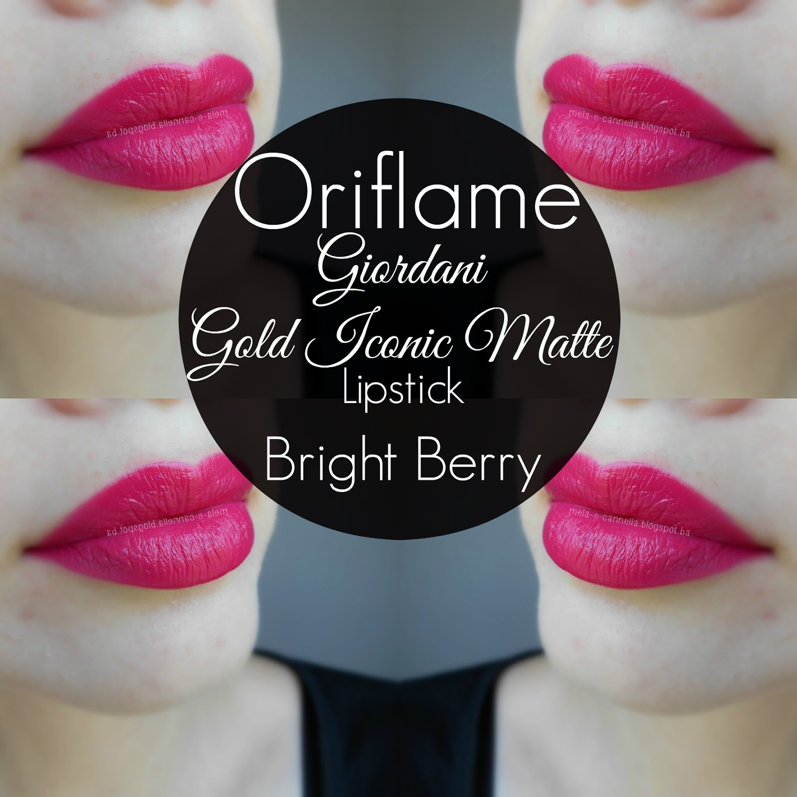 mela-e-cannella: Oriflame - Giordani Gold Iconic Matte Lipstick