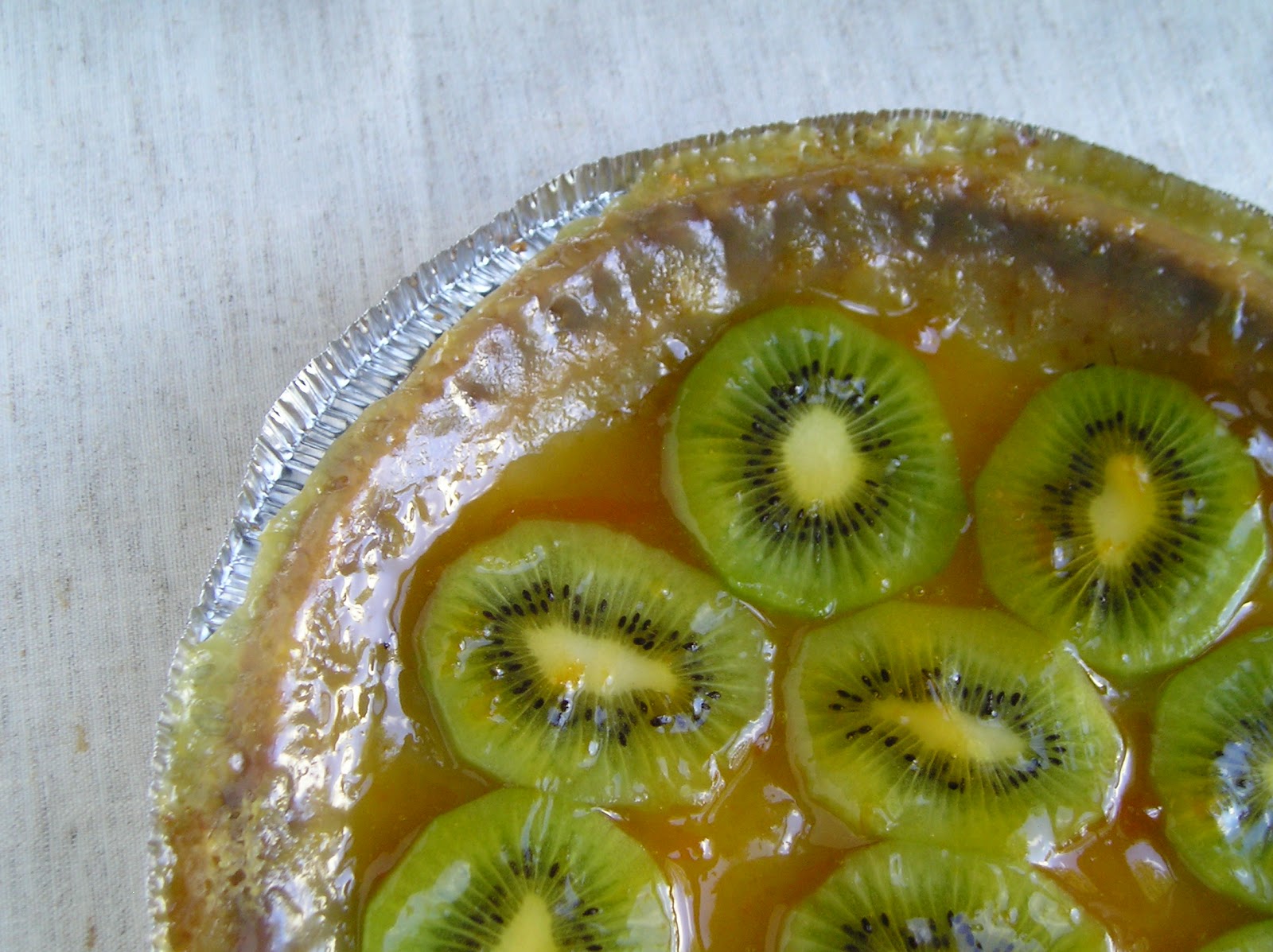 Eating the Alphabet: Kiwi Lemon Pie ~ Edesia's Notebook