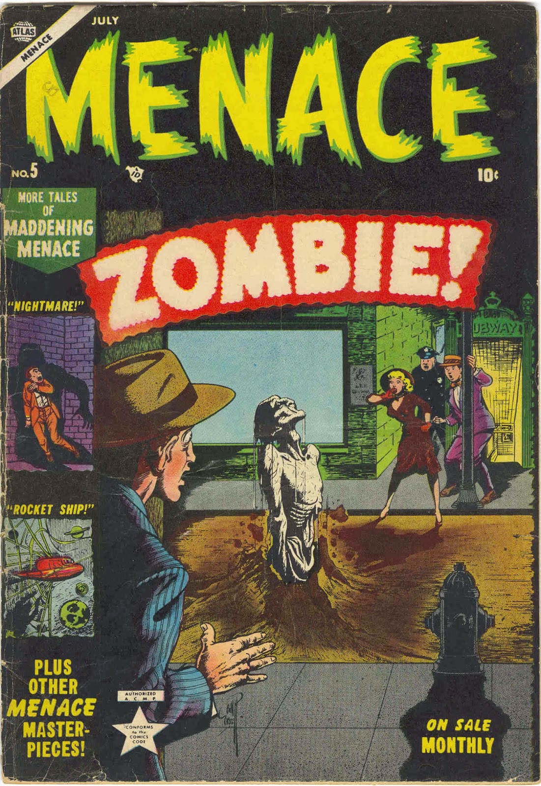 Timely-Atlas-Comics: MENACE #1-11 (Mar/53 - May/54)