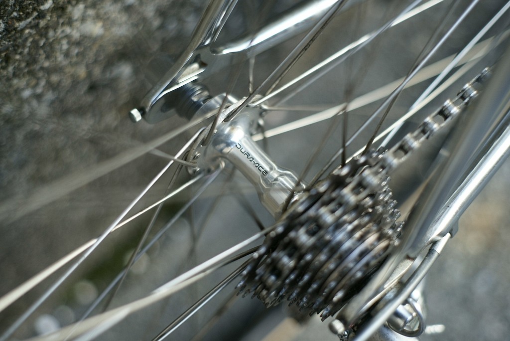 Zugzwang: Pinarello Montello, Chrommuffen, full Dura-Ace, ca. 1989 ...