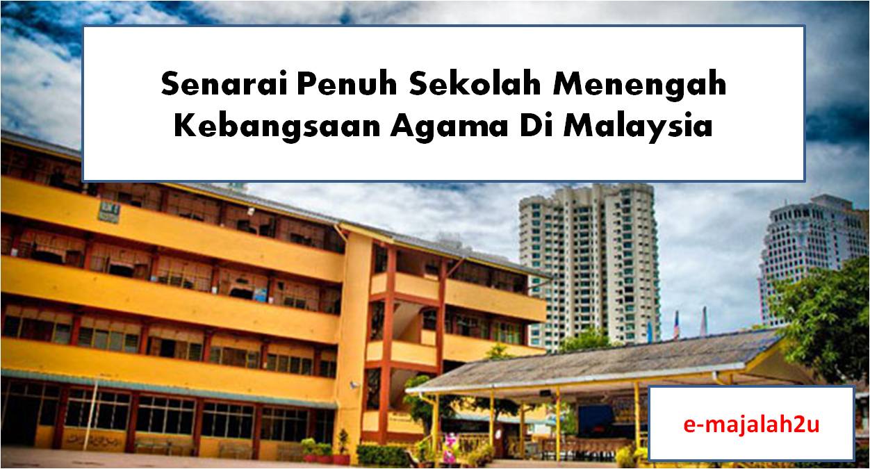 SENARAI PENUH SEKOLAH KEBANGSAAN AGAMA MALAYSIA
