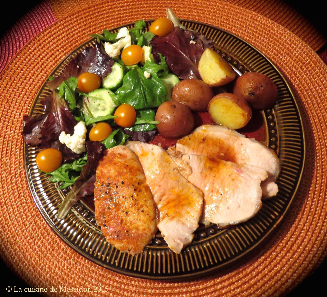 La cuisine de Messidor: Rôti de longe de porc au four, manière Ricardo