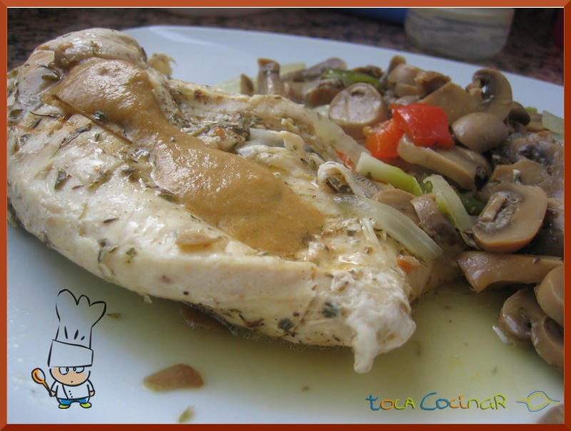 Toca cocinar... ¿Qué hago?: Papillote de pechuga de pollo