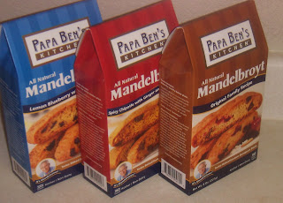 Mommie of 2: Papa Ben's Kitchen Mandelbroyt - Mandel Bread Review