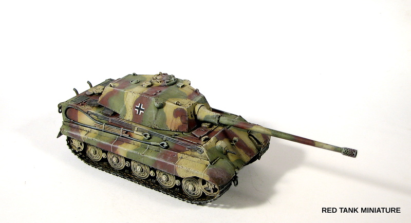 Gulumik Military Models: King Tiger Ausf C 105mm 1/72