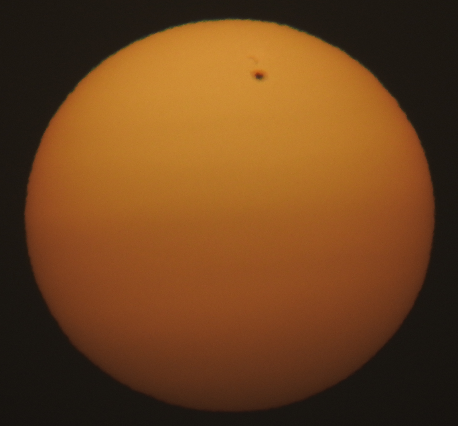 Sunspot AR2529 can be seen with the naked eye : r/Astronomy