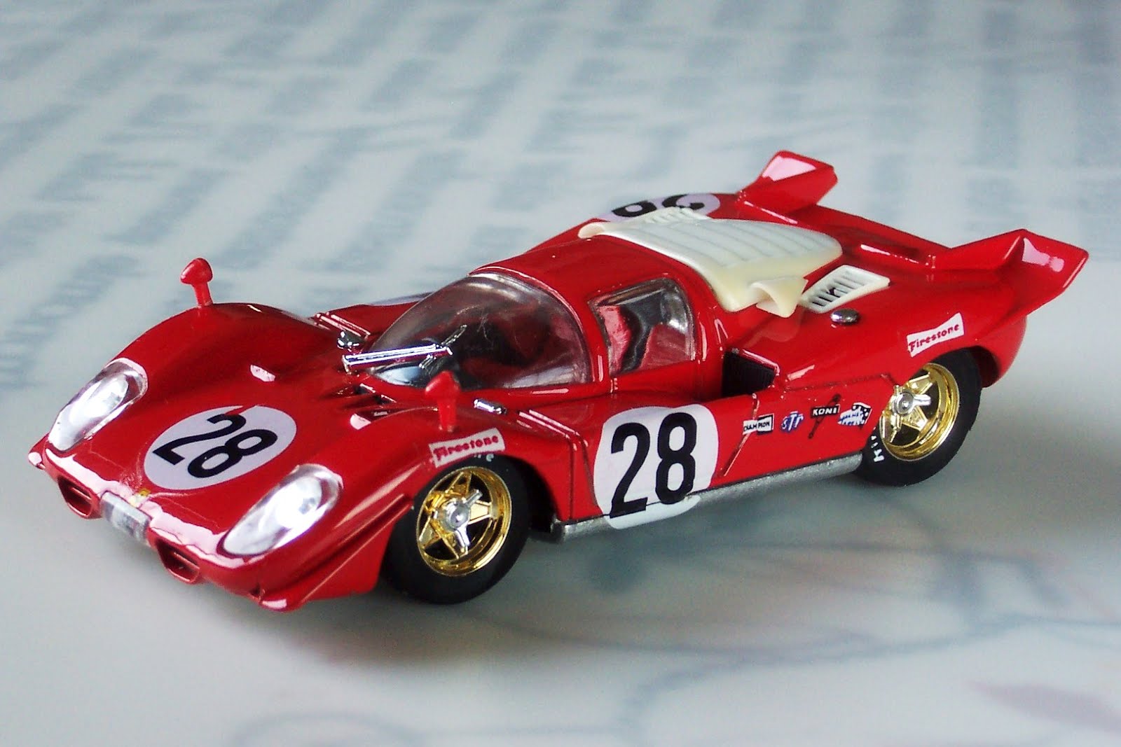 1/43 Collection of transformed and restaured models: Ferrari 512S ...