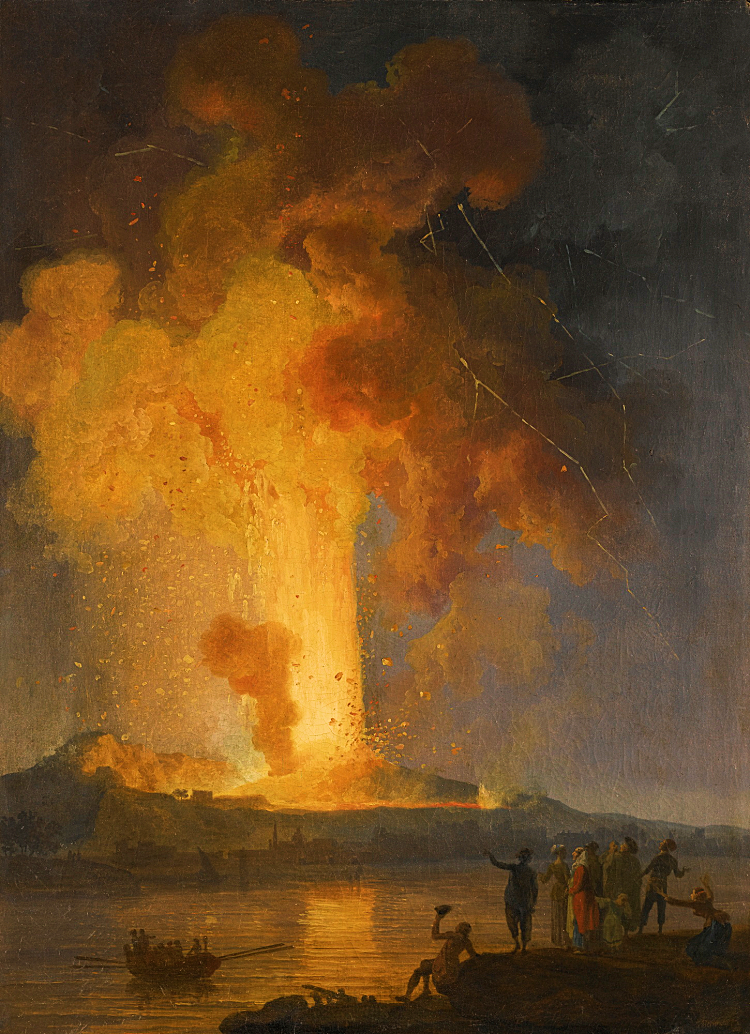 Gods and Foolish Grandeur: Eruption - paintings of Vesuvius by Pierre ...