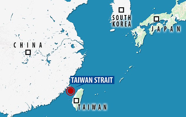 U.S. Navy And Coast Guard Ships Pass Through The Taiwan Strait For The ...