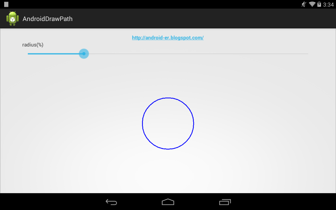 Android Er Draw Path On Canvas Of Custom View