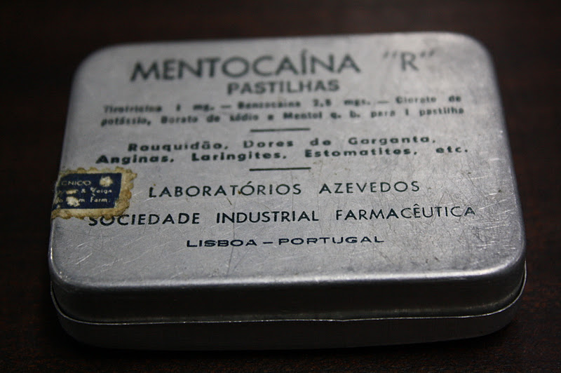 O CANTINHO DAS COLECÇÕES: PASTILHAS "MENTOCAÍNA "R"" PARA ROUQUIDÃO E ...