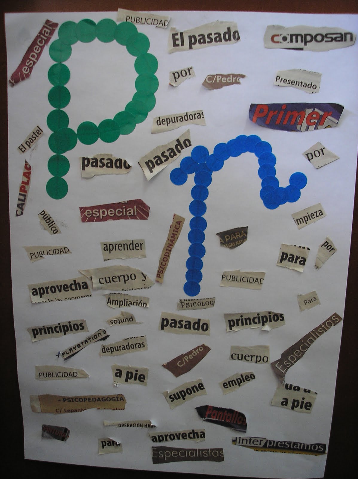 RECURSOS DE EDUCACIÓN INFANTIL: LA LETRA P