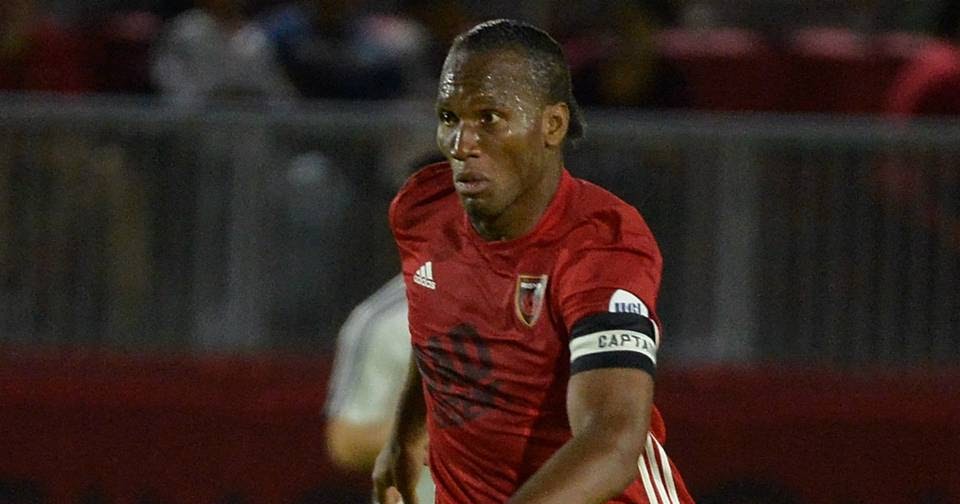 Drogba Proves Age is just a number by scoring twice for Phoenix - ViewTube