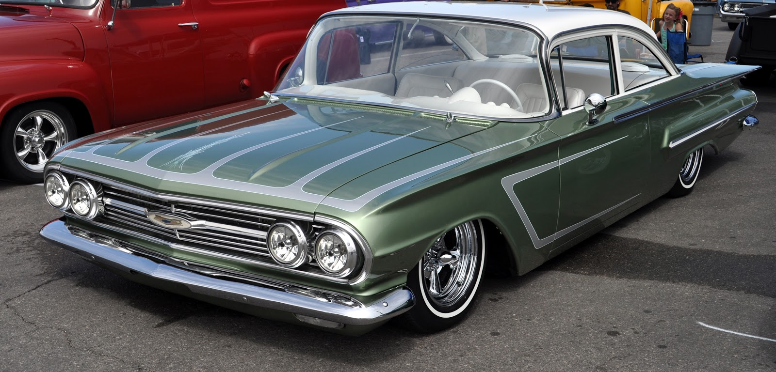Just A Car Guy: great scallops on this 60 Chev that I mistook for a '59 ...