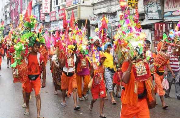 Shravan Month Kanwar Yatra in 2025 - Importance of Kavad Yatra | Hindu Blog
