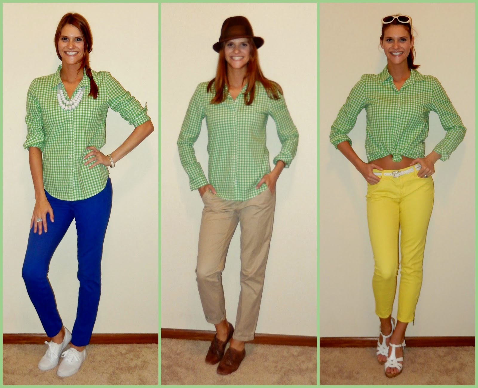 Crazed Chameleon: Spring Trend: Gingham