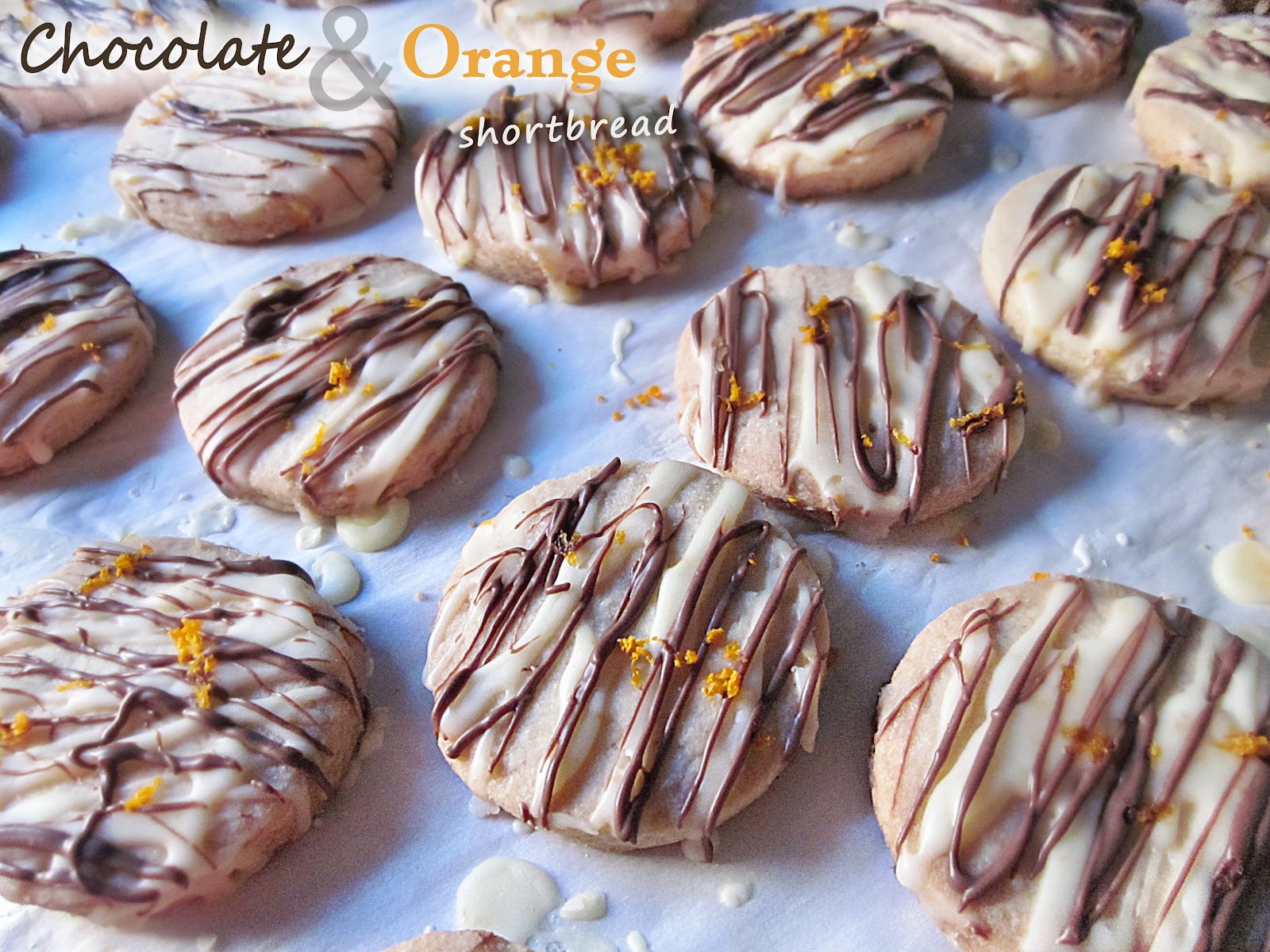 Diddles and Dumplings: Chocolate & Orange Shortbread