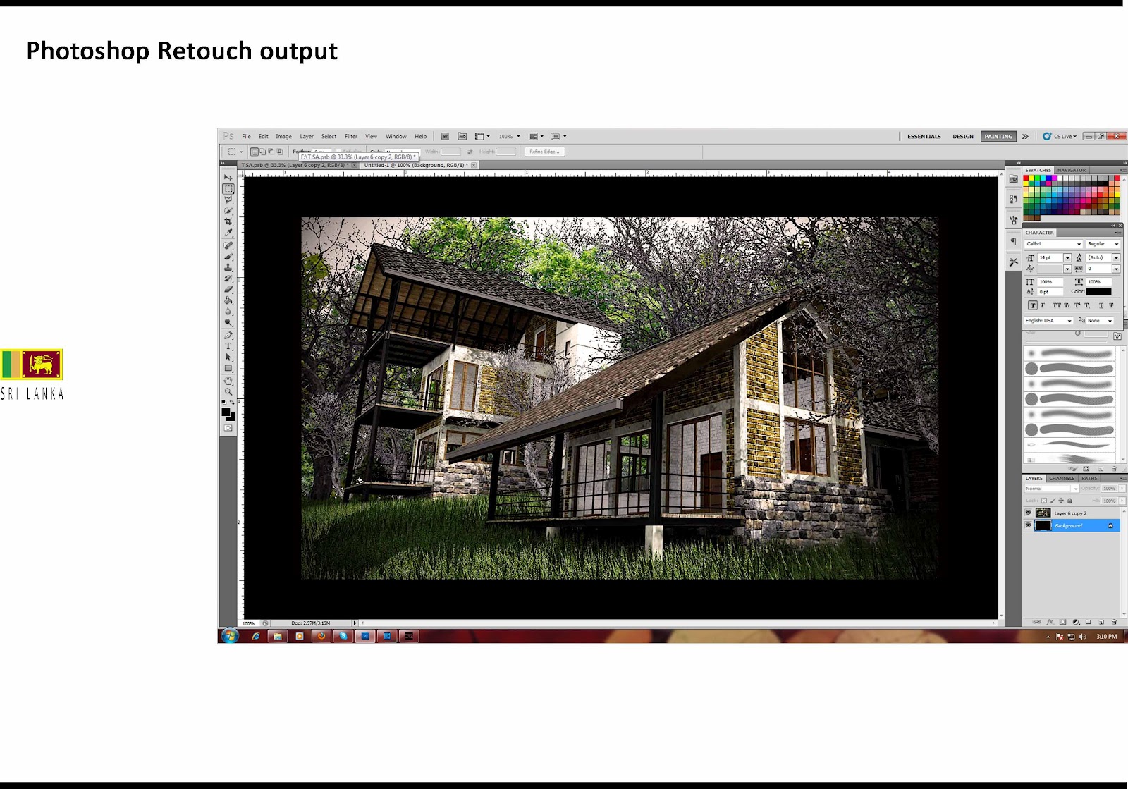 SKETCHUP TEXTURE: KERKYTHEA TUTORIAL FOR OUTDOOR