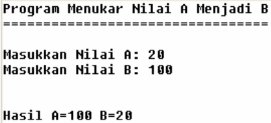 Membuat Program Menukar Nilai Dengan Pascal | Sandika Website