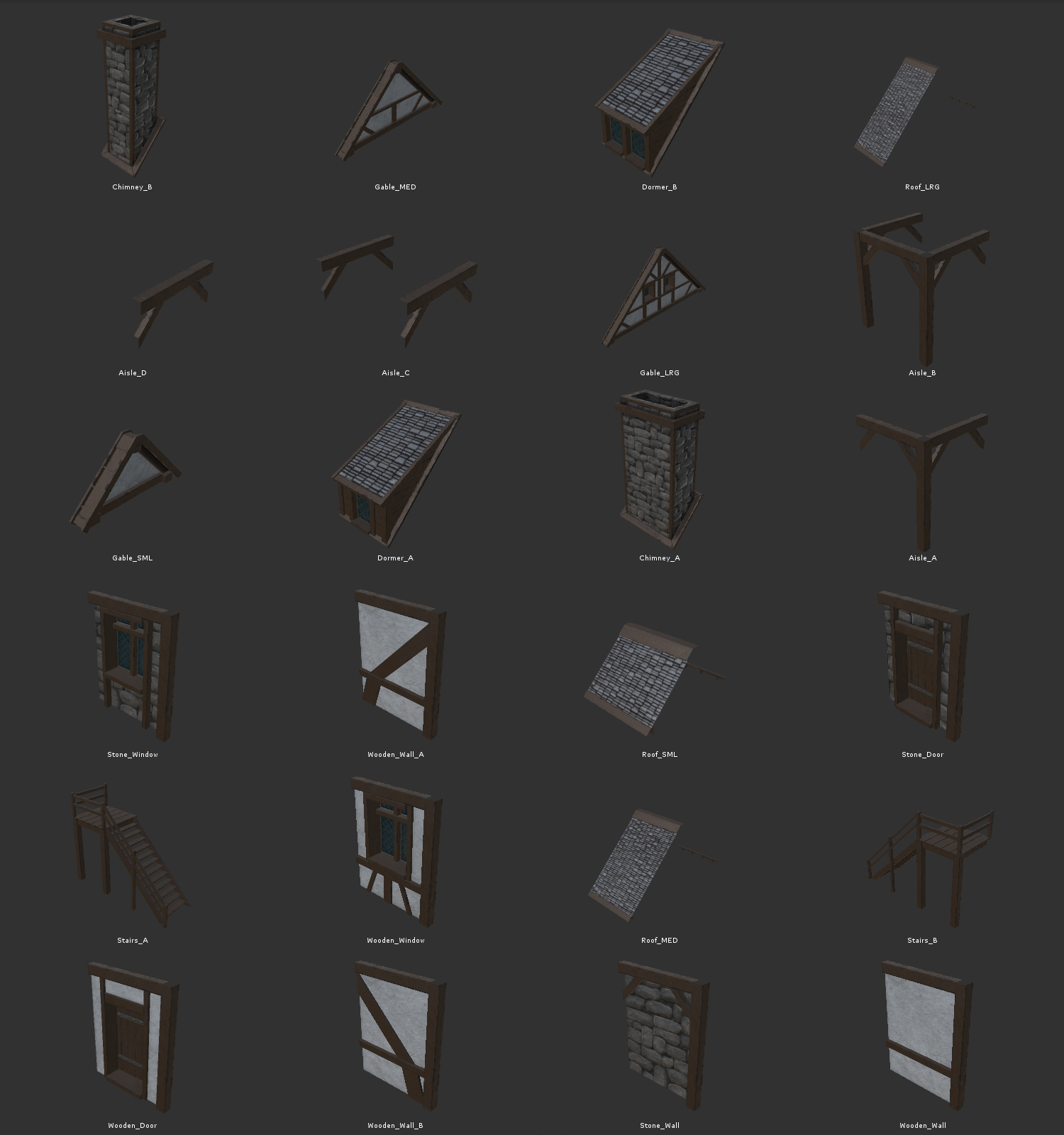 CGY: Modular Medieval House pack is now available at Unity Asset Store