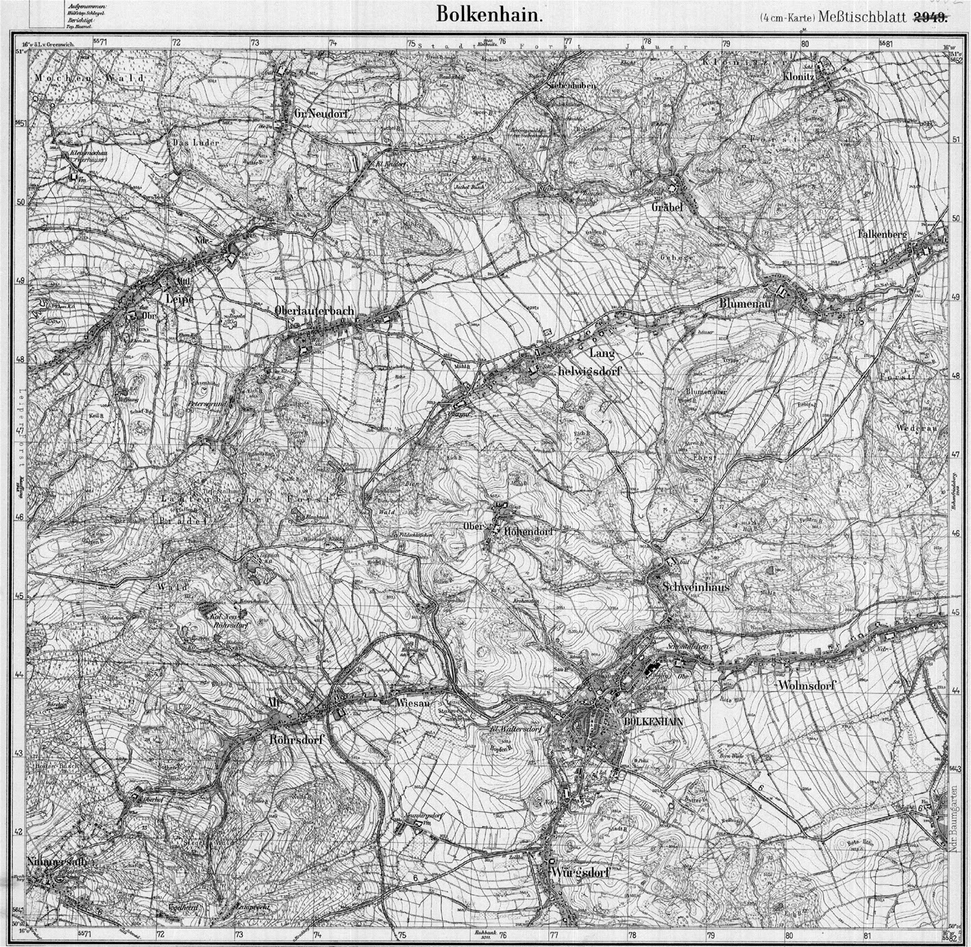 Familie Heinrich in Schlesien: Karten Schlesien