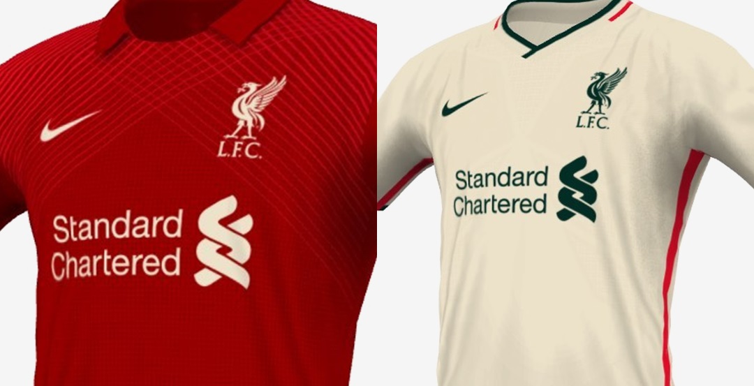 Using Leaked Colors: Liverpool 20-21 Concept Home & Away Kits - Footy ...