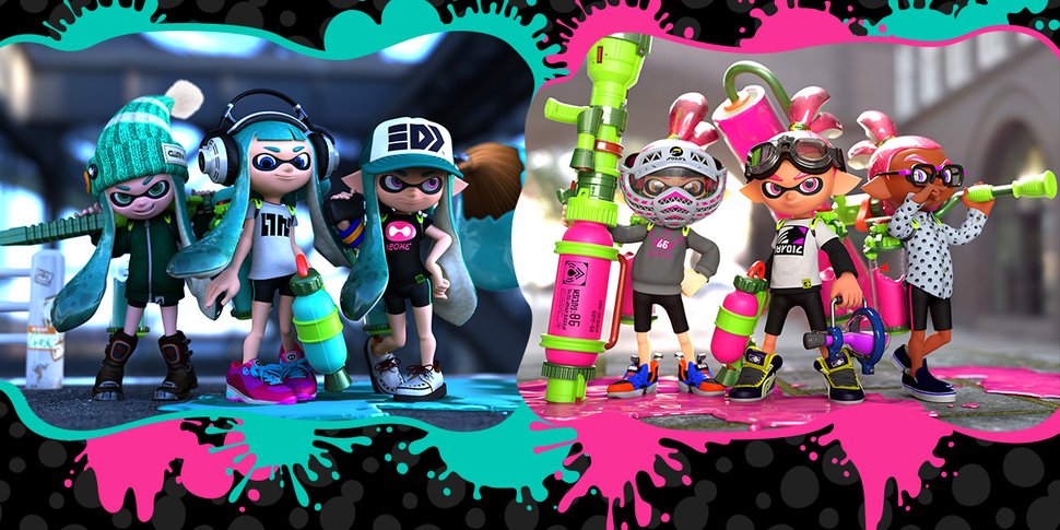 Splatoon de Nintendo sur Wii U