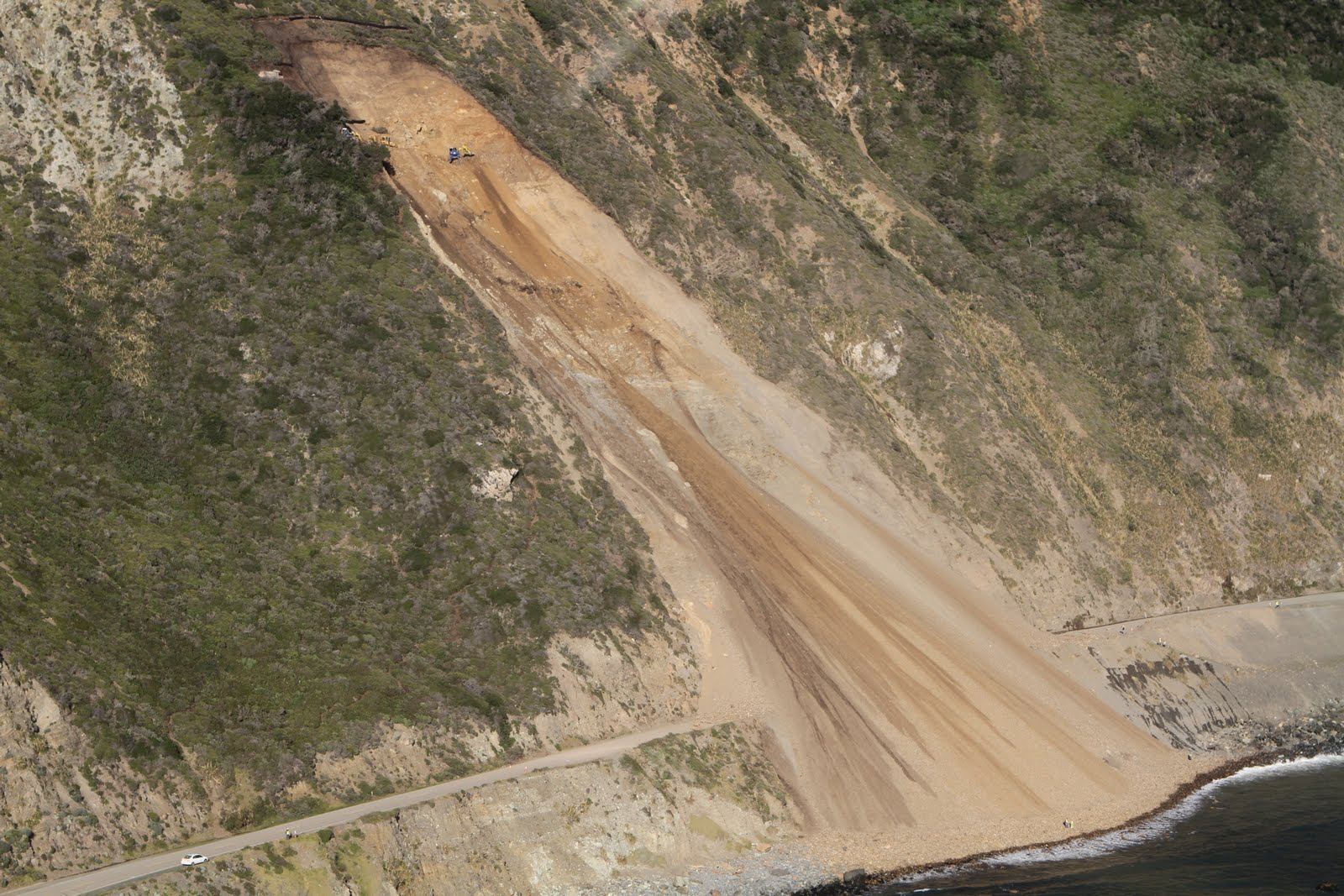 AIS Construction, Inc. News: Alder Creek Slide Repair, Highway 1 south ...