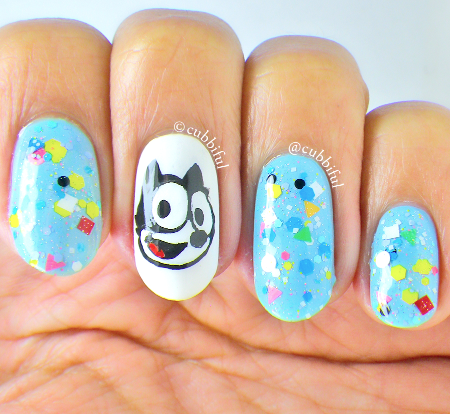 cubbiful: 40 GREAT NAIL ART IDEAS - Cartoons and Comics - Felix the Cat ...